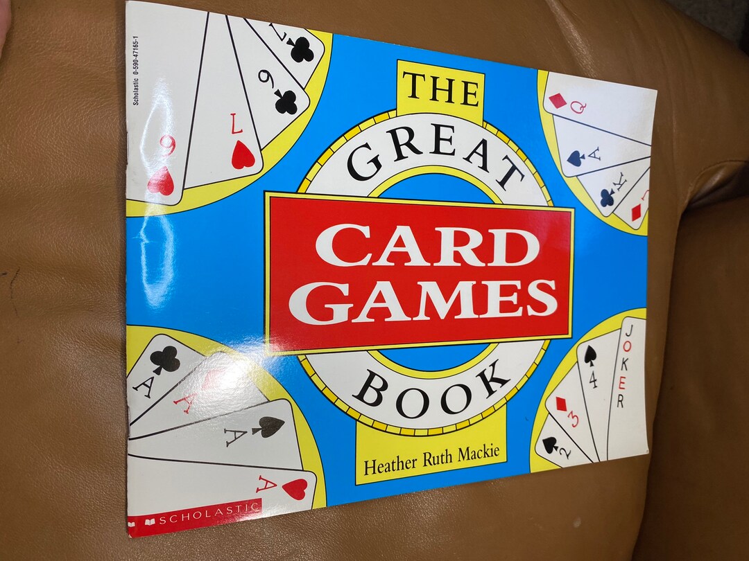 The Great Card Games Book by Heather Ruth Mackie, Family Fun Game - Etsy