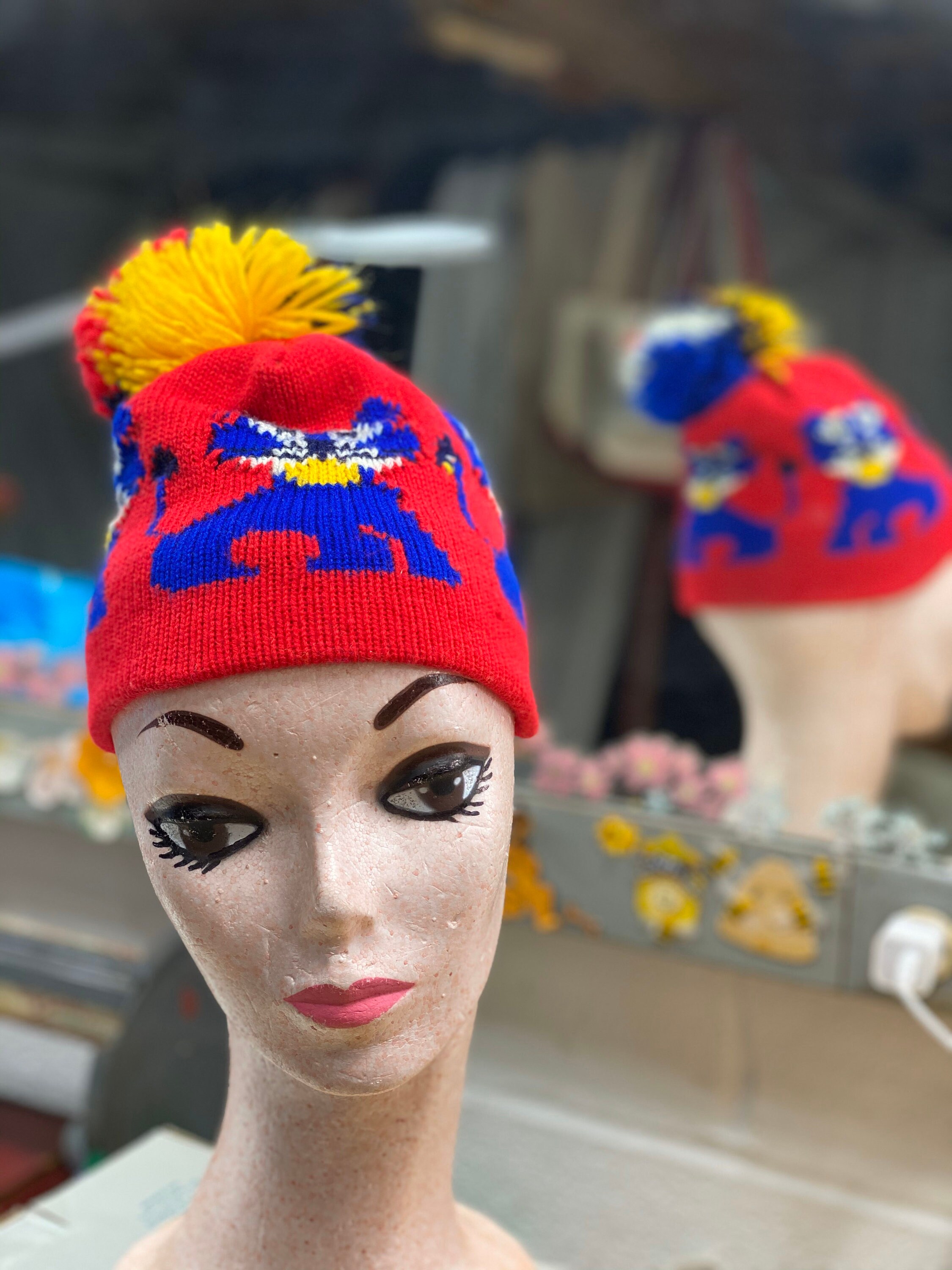 Unisex Niño's Cat Tossle Cap Kid's Winter tossel Hat | Etsy