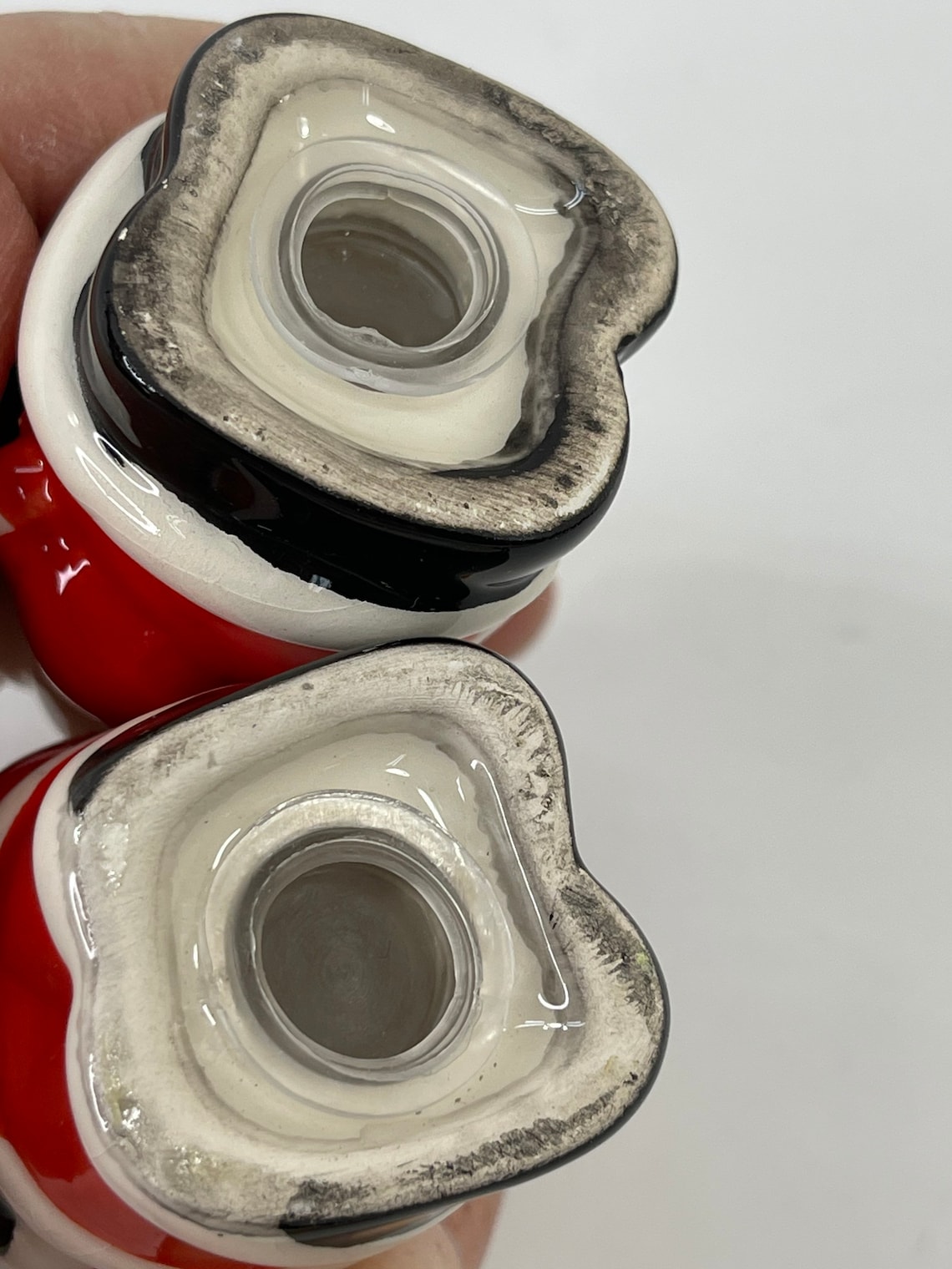 Santa Salt and Pepper Shaker Set Mr and Mrs Claus Salt and - Etsy