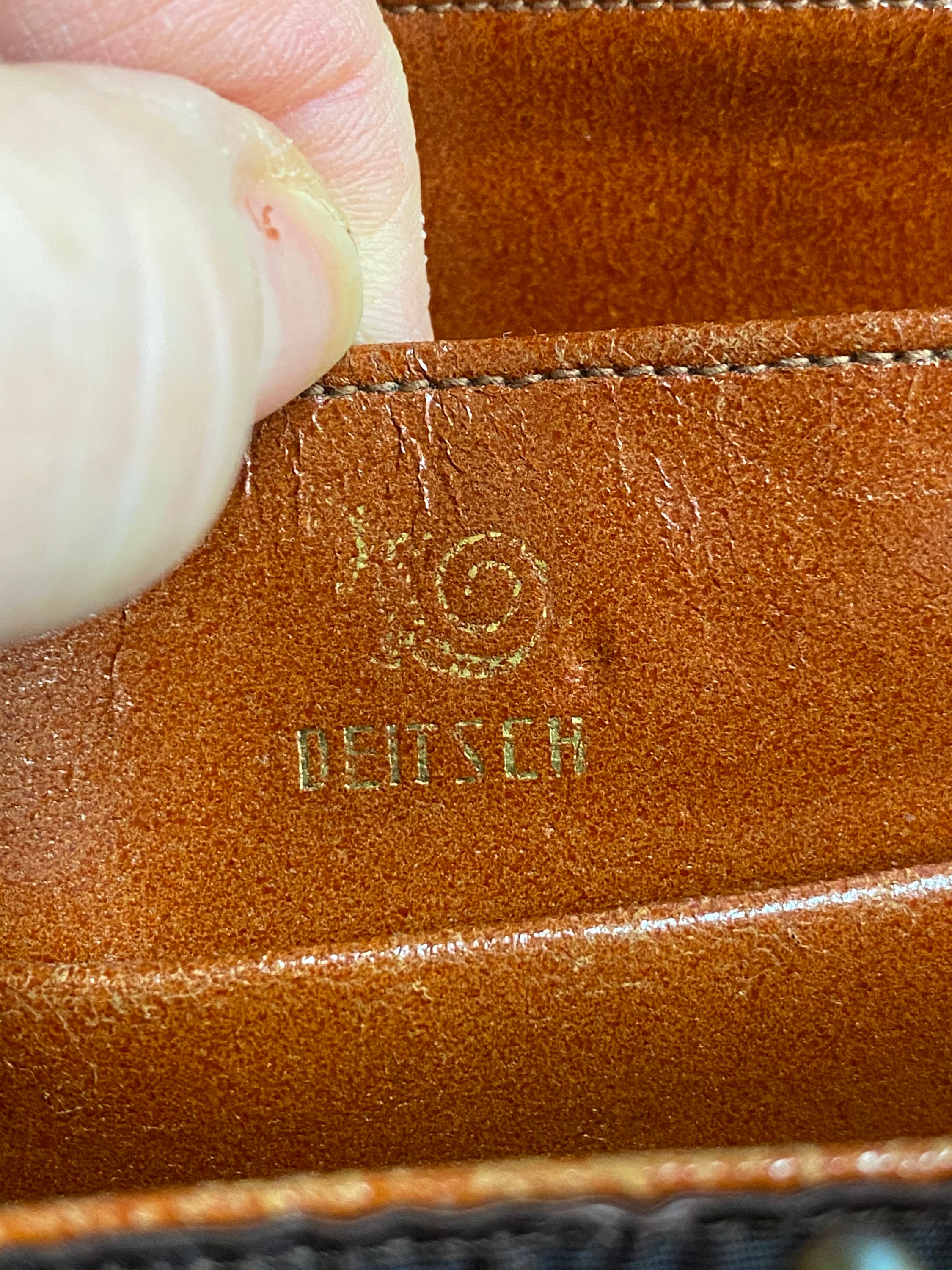 Deitsch Luxury Alligator Handbag, Mid Century Luxury Fashion Purse ...