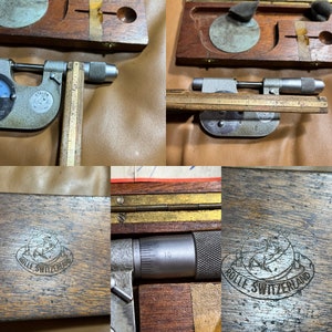 Etalon Micrometer, Rolle Switzerland Pierre Roch Ltd, Vintage ...