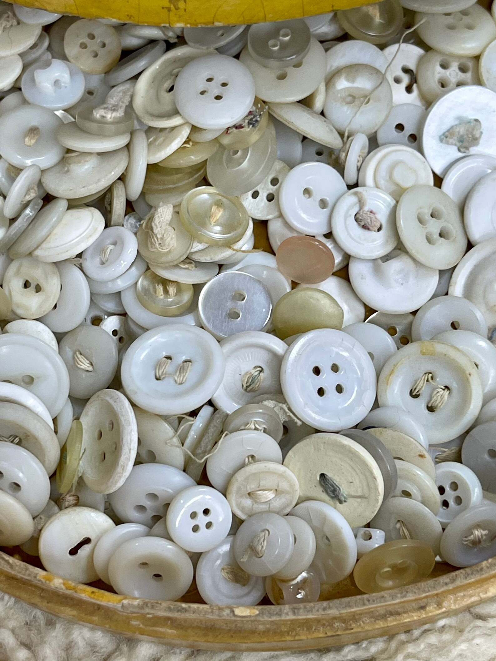 Antique Button Box Lot of Collectible Buttons Country - Etsy