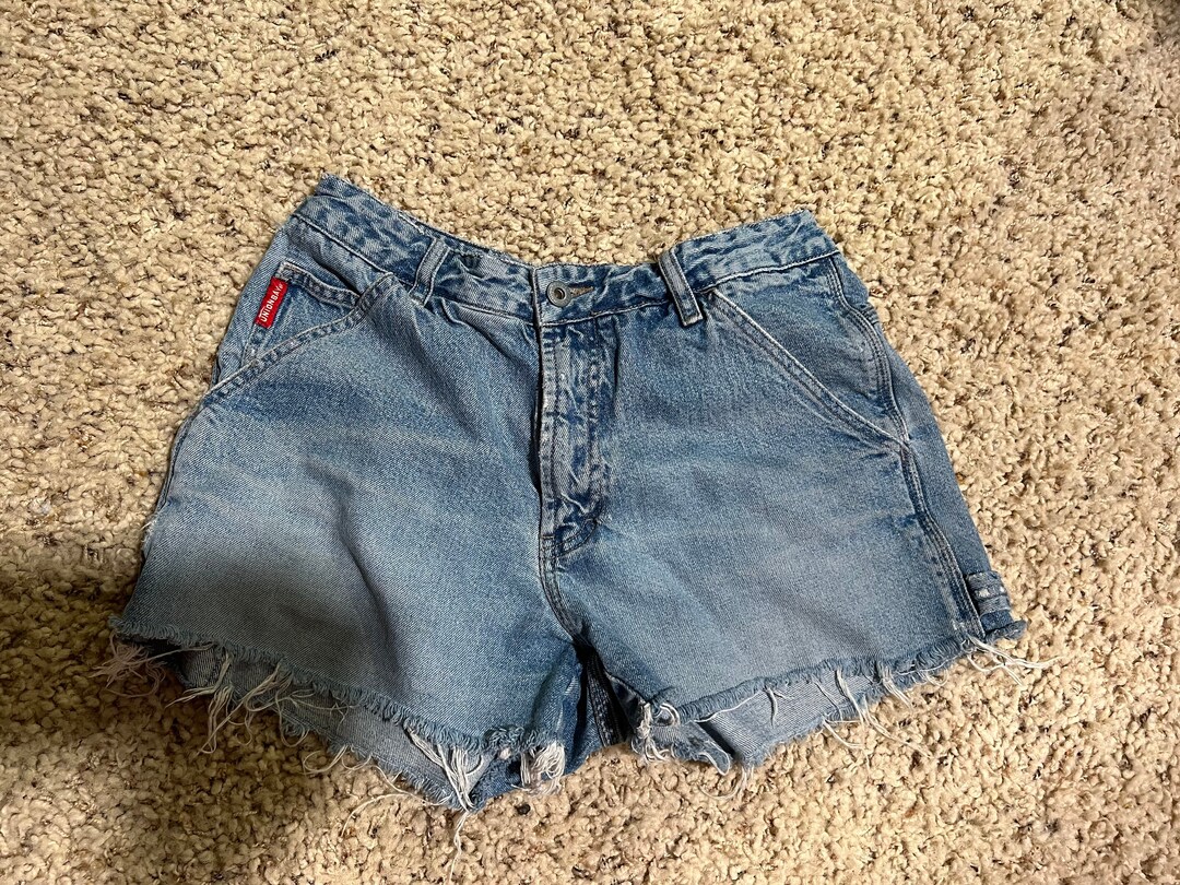Jean Shorts, Denim Cut Offs, Booty Short, Unisex - Etsy