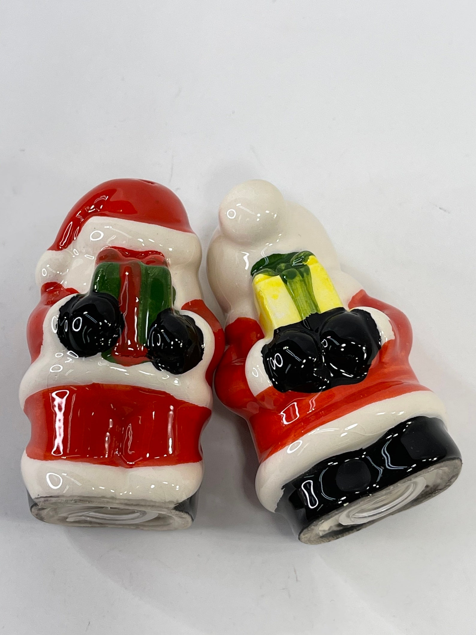 Santa Salt and Pepper Shaker Set Mr and Mrs Claus Salt and - Etsy