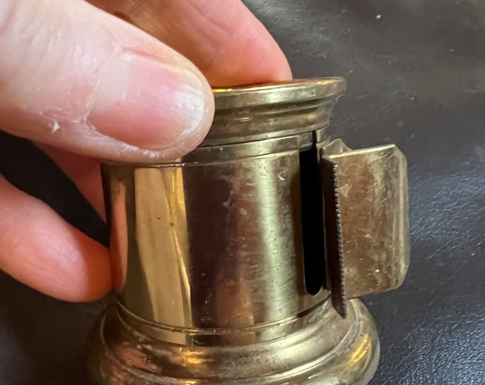 Stamp Dispenser, Brass Home Office Desk Display, Stamp Collectible ...