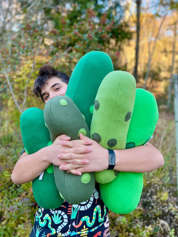 Giant stuffed pickle store