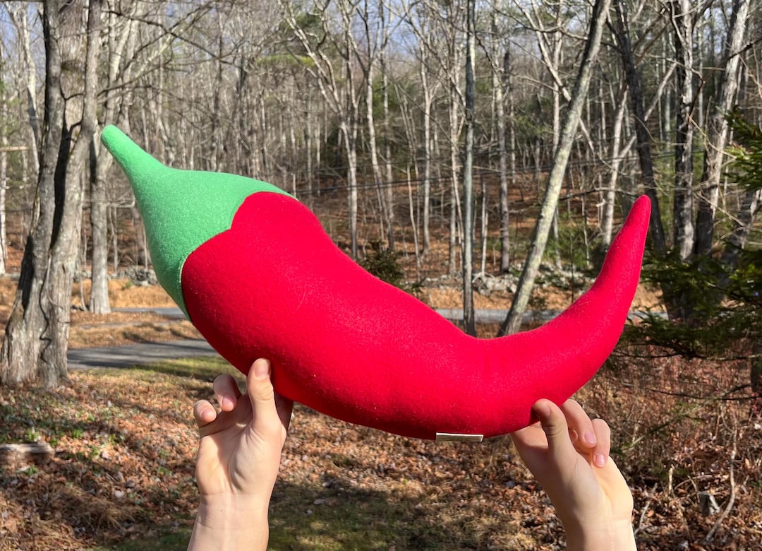 Large Chili Pepper Plush - Etsy