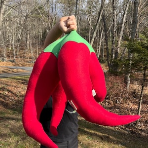 Large Chili Pepper Plush - Etsy