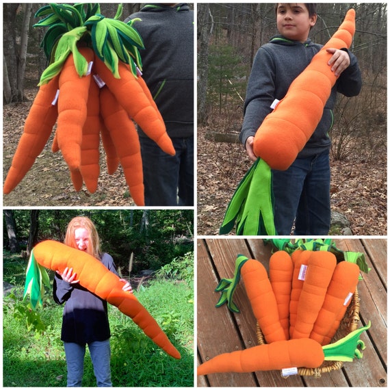 Giant carrot plush store