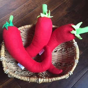 Large Chili Pepper Plush - Etsy