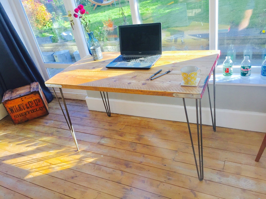 Industrial Desk Scaffold Desk Reclaimed Wood Desk - Etsy