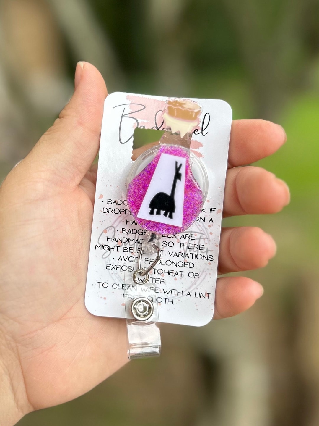 Extract of Llama Badge Reel - Etsy
