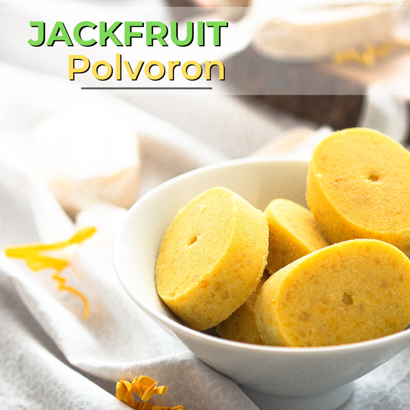 Jackfruit Polvoron: Filipino Melt-in-your-mouth Treat (12 Pieces) - Etsy