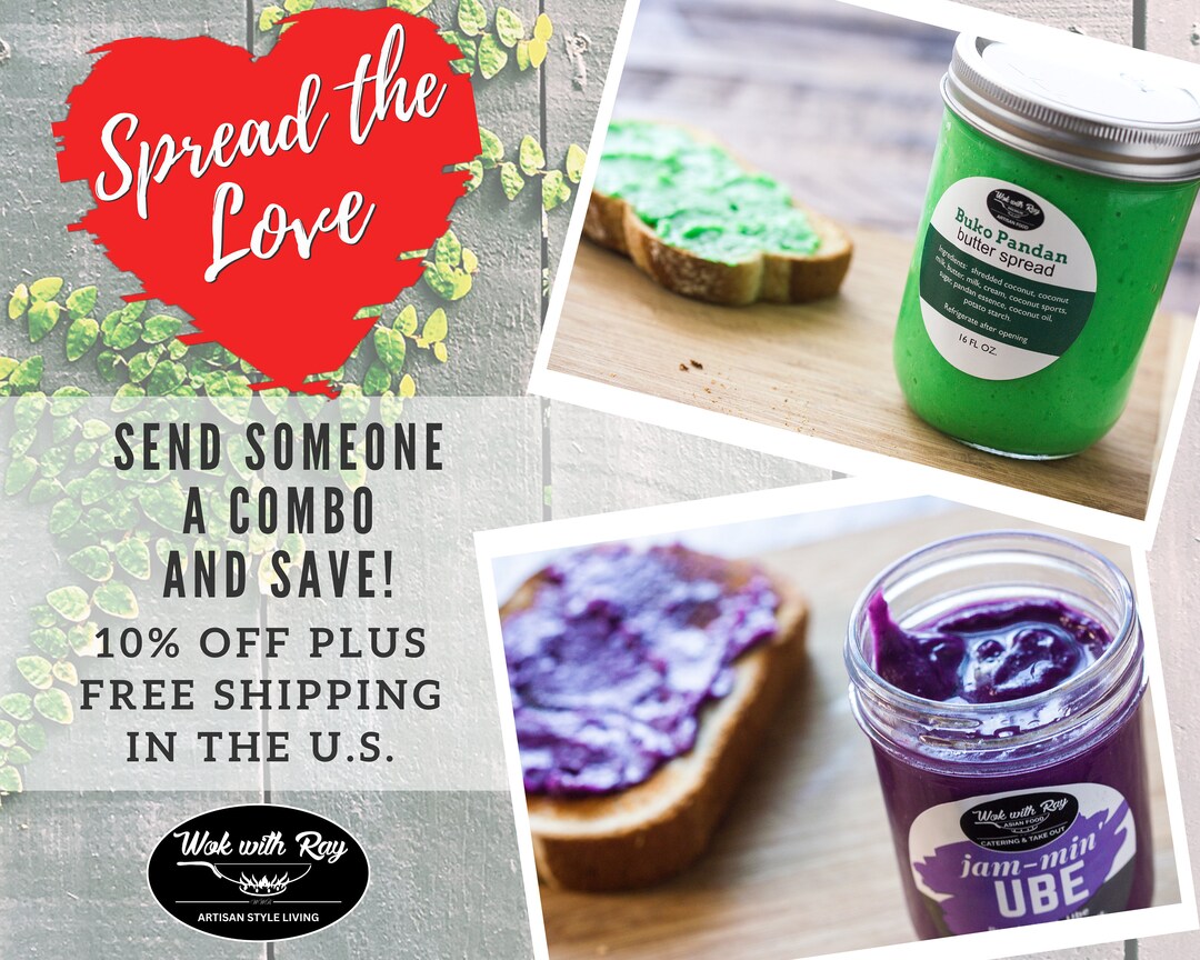 Buko Pandan & Ube Butter Spread Combo! Send These Two Delicious Butter ...
