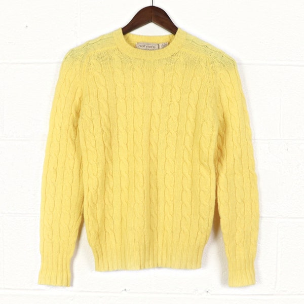 Yellow Wool Sweater - Etsy