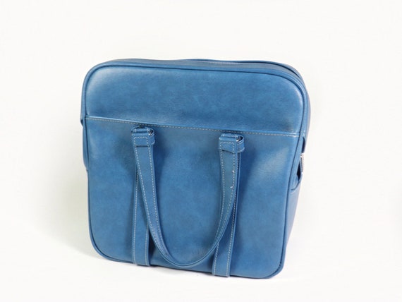 blue samsonite luggage bag - Gem