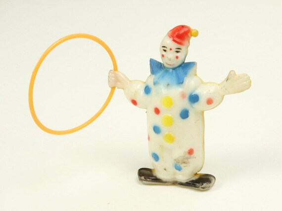 Wilton Clown Cake/Cupcake Toppers 14 Pieces, 1970s Vi… - Gem