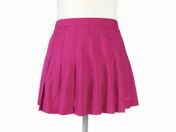Pink Pleated Tennis Skirt Kaelin 1980s Vintage Gem