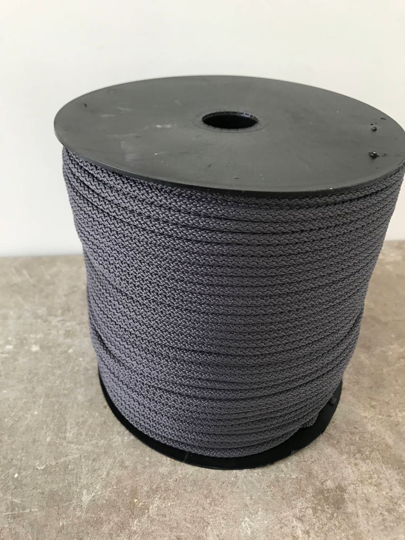 6mm Macrame Cord Textile Braided Cord Polyester Cord Soft | Etsy