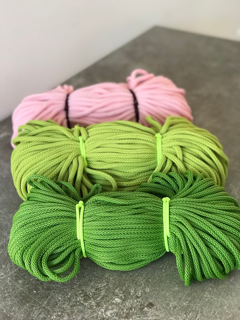 109 Yards Macrame Rope 6mm Macrame Cord Chunky Yarn | Etsy