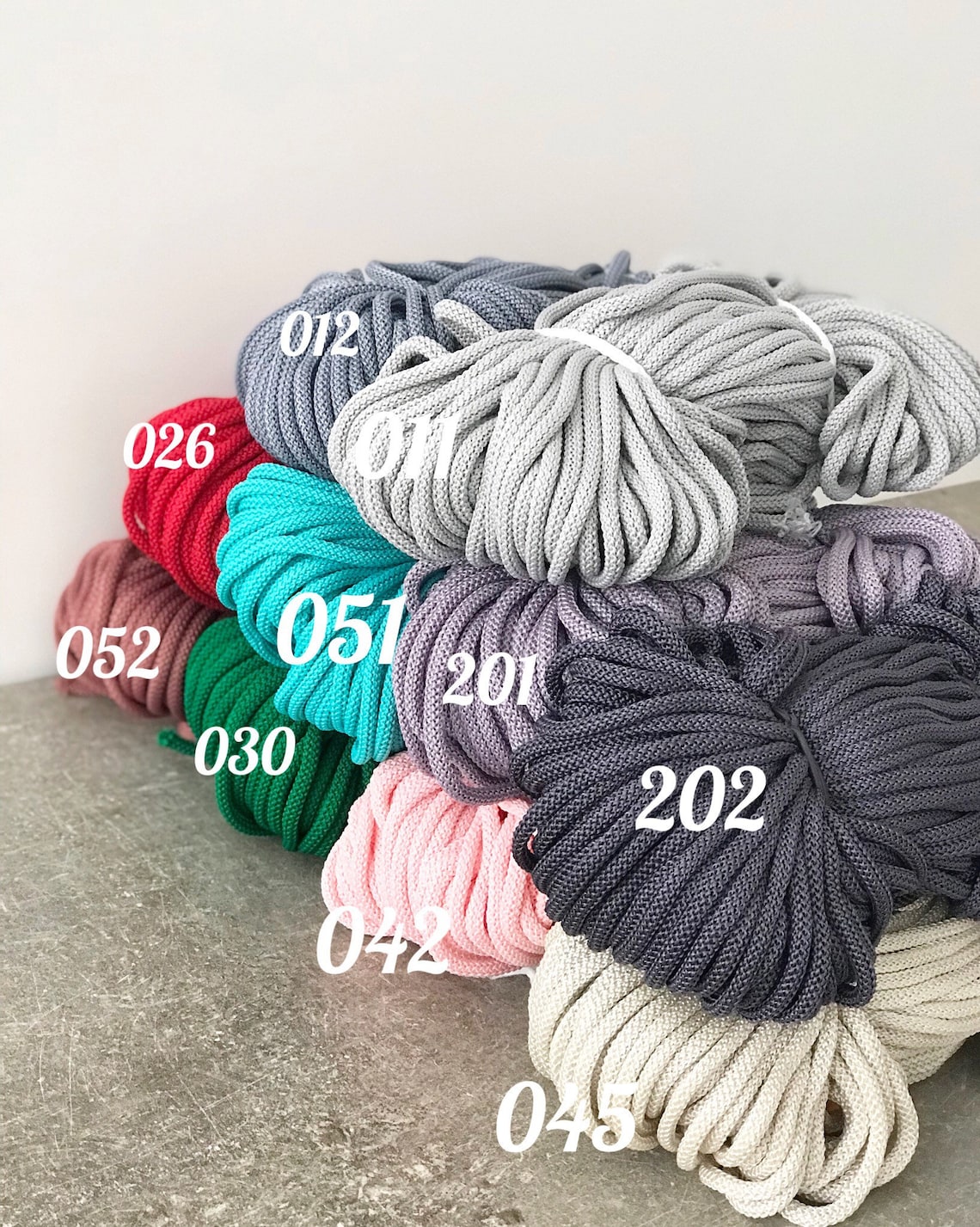 6mm Macrame Cord Macrame Rope Rope Cord Macrame Supplies | Etsy