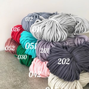 6mm Macrame Cord, Macrame Rope, Rope Cord, Macrame Supplies, Macrame ...