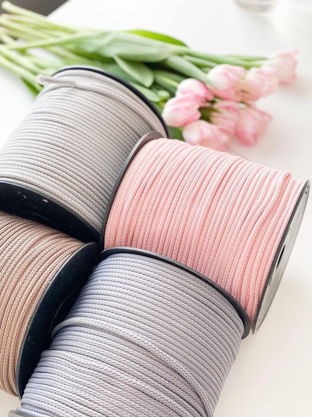 Polyester Yarn 6 Mm, Crochet Supplies, Polyester Thread, Macrame Cord ...