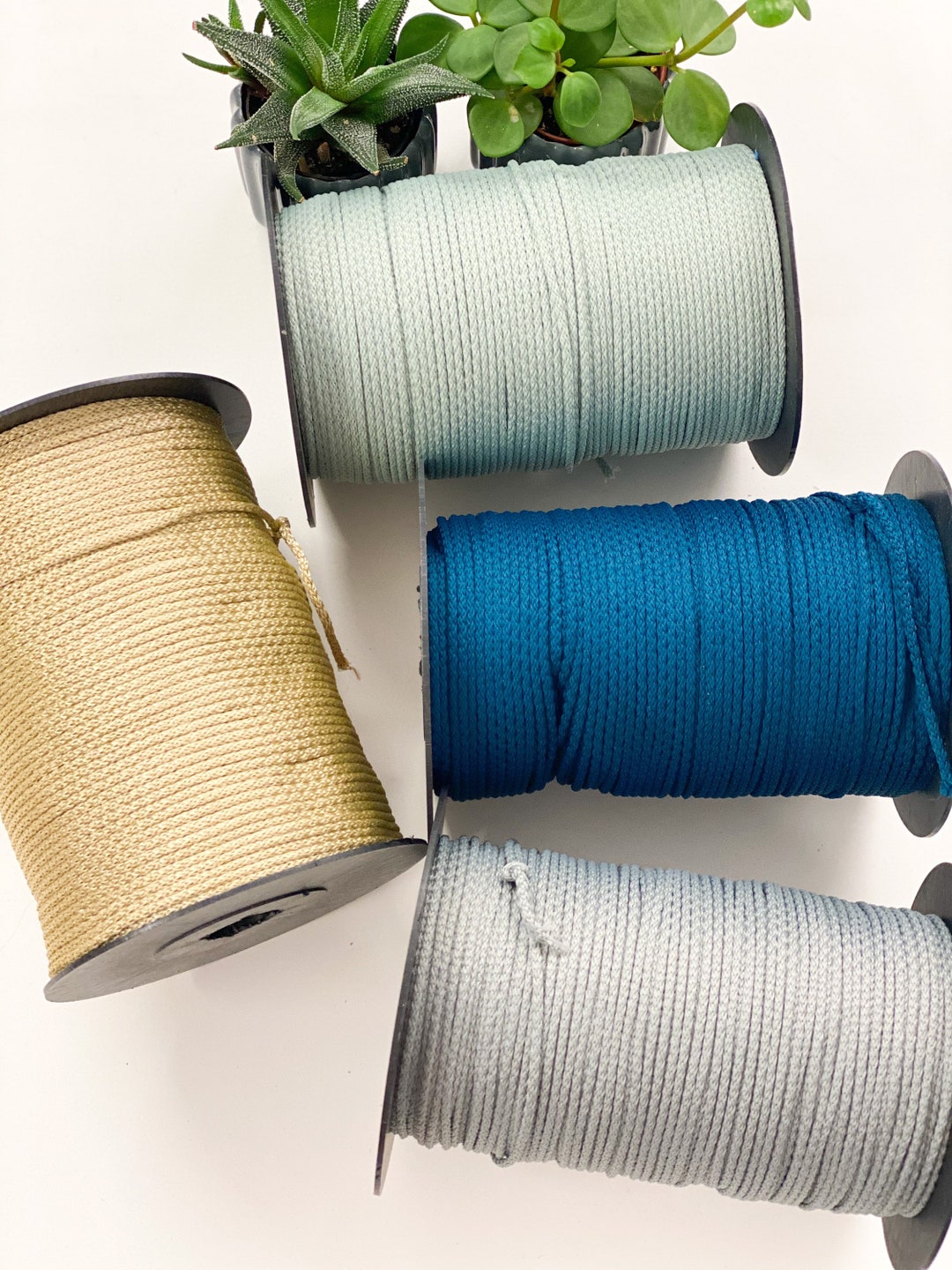 6mm Polyester Cord, Macramé Rope, Crocheting Cord, Polyester Rope Cord ...