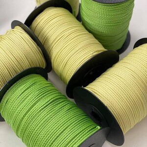3mm Polyester Colored Rope, Soft Cord Macrame, Strong Cord, Crochet ...