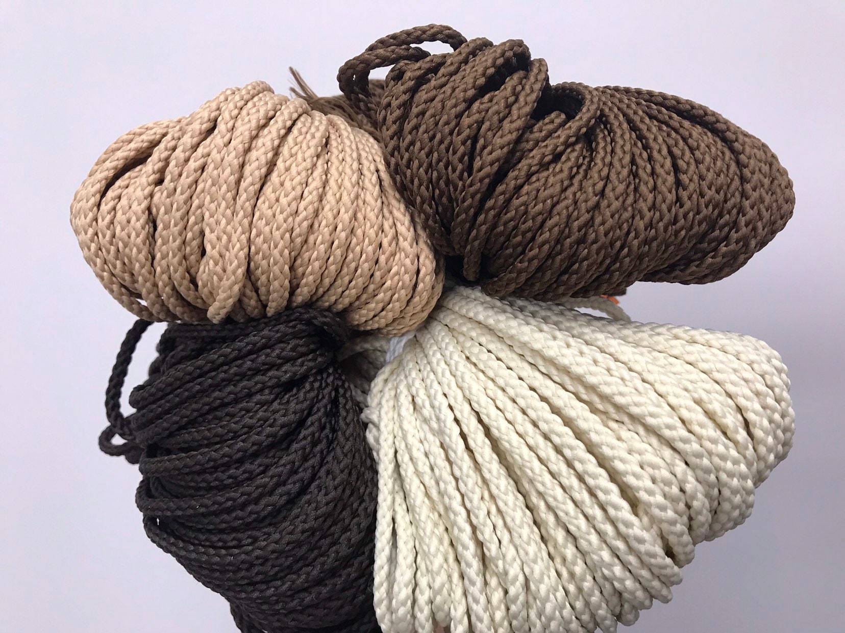 Macrame Cord 4mm Macrame Rope Macrame Supplies Macrame | Etsy