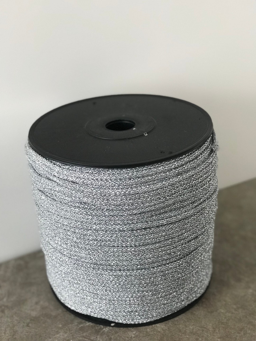 6mm Lurex Silver Cord, Macramé Cord Lurex, Lurex Cord Rope, Macramé ...