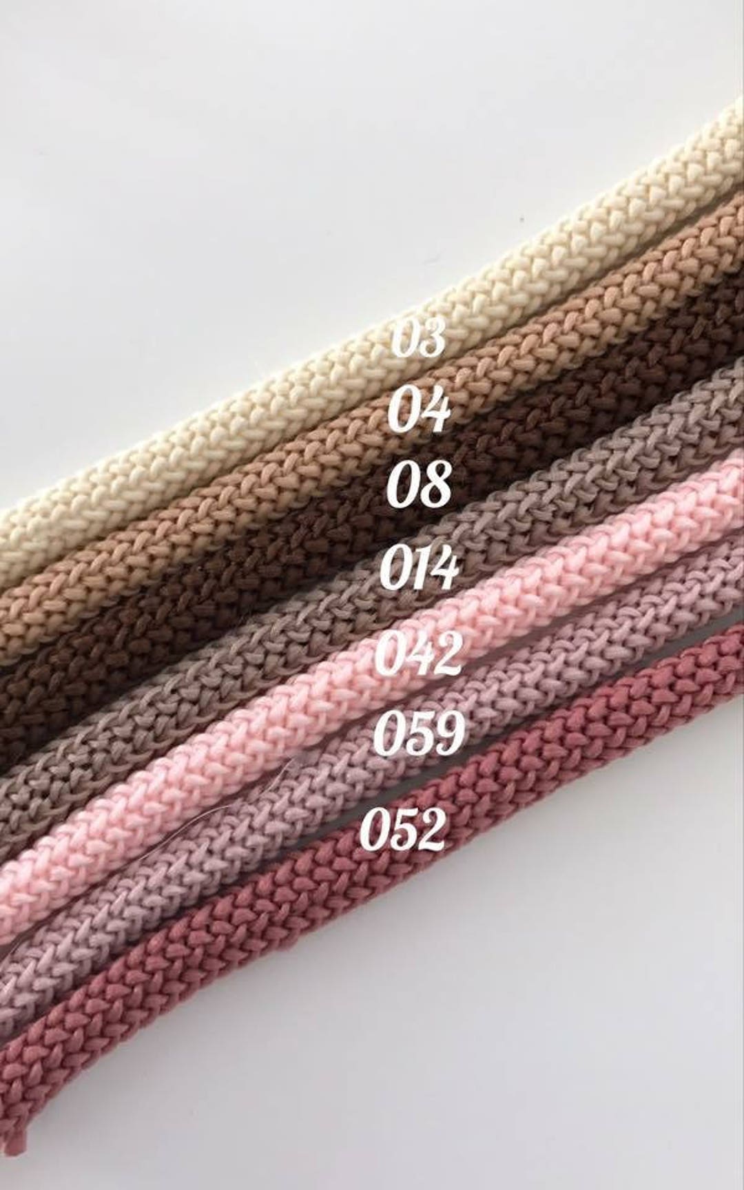 Polyester Cord 6mm, Macrame Cord, Macrame Rope, Crochet Bag, Crochet ...