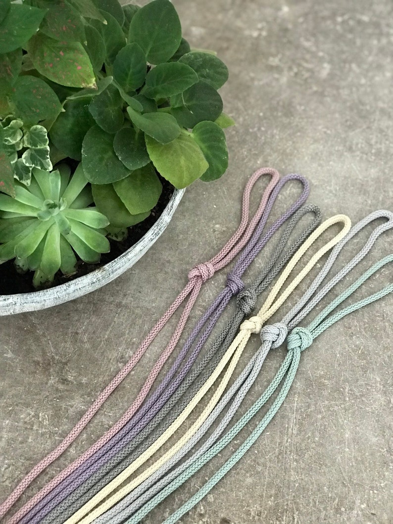 6 Mm Macrame Cords by Meter by Yards 6 Macrame Cord Colors - Etsy