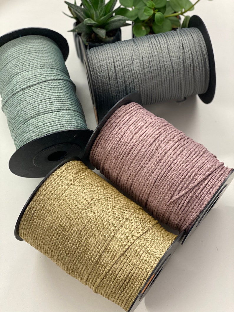 3mm Macrame Cord Crocheting Cord 3mm Polyester Soft Cord - Etsy