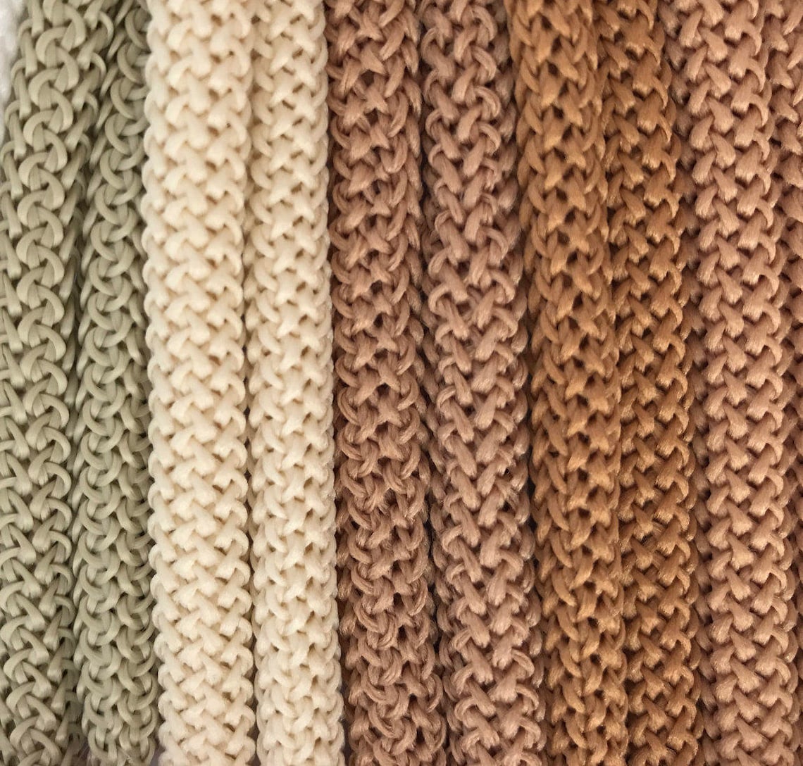 6mm Macrame Cord Macrame Yarn Crochet Cord Crochet Rope | Etsy