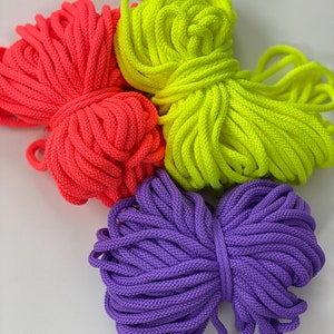 Polyester Rope, Colored Rope 6mm, Soft Cord Macramé, Strong Cord ...