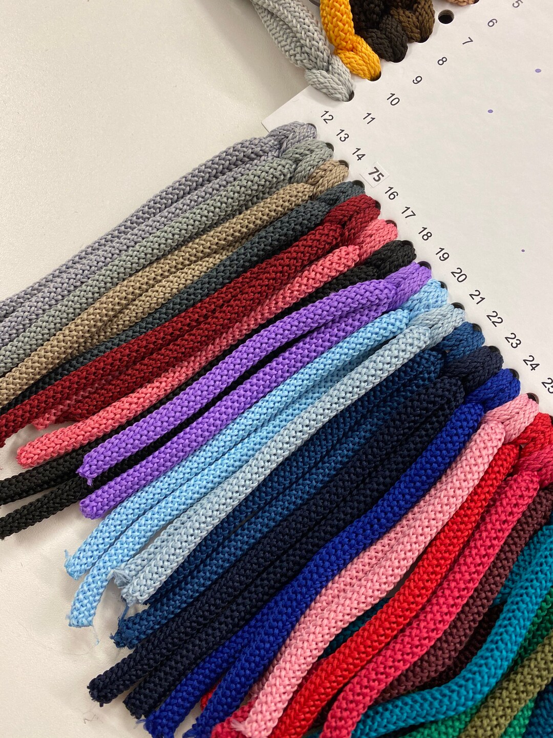 6mm Colored Polyester Rope: Soft Macrame Cord, Crochet Yarn - Etsy