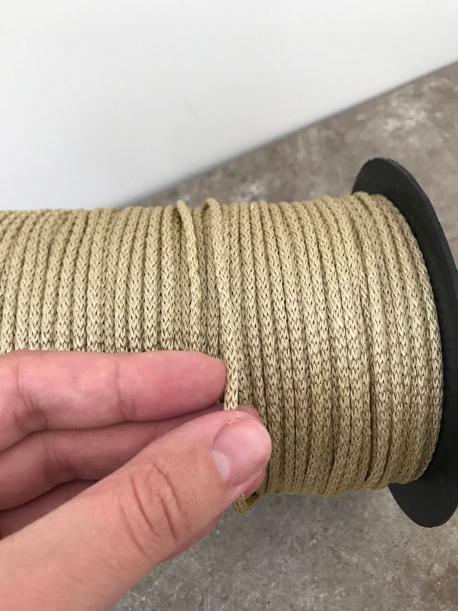 3mm Gold Macrame Rope Macrame Cord Colors Braided Cord - Etsy