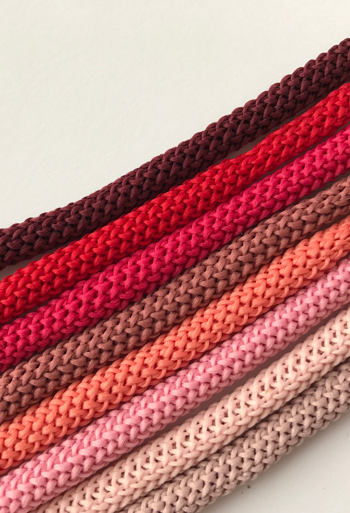 Pink Nylon Cord 6mm Macrame Cord 50 M. Macrame Cord for Your | Etsy