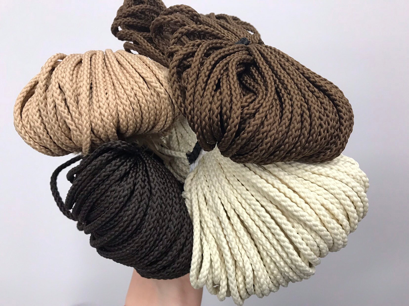 Macrame Cord 4mm Macrame Rope Macrame Supplies Macrame | Etsy