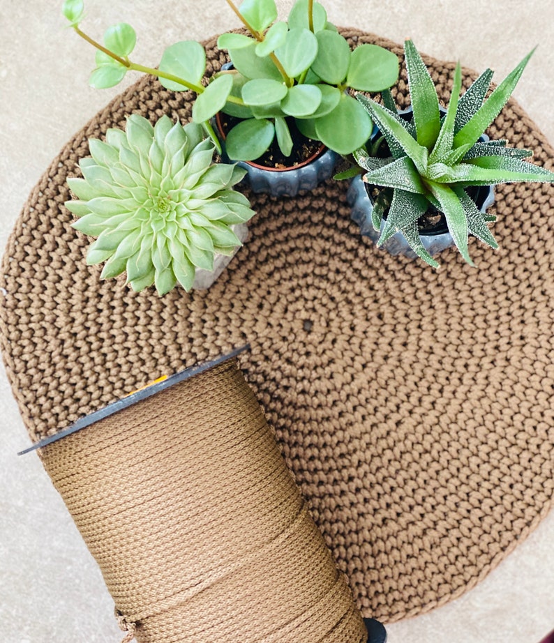 Round Rope Placemats Crochet Mats Table Decorations | Etsy
