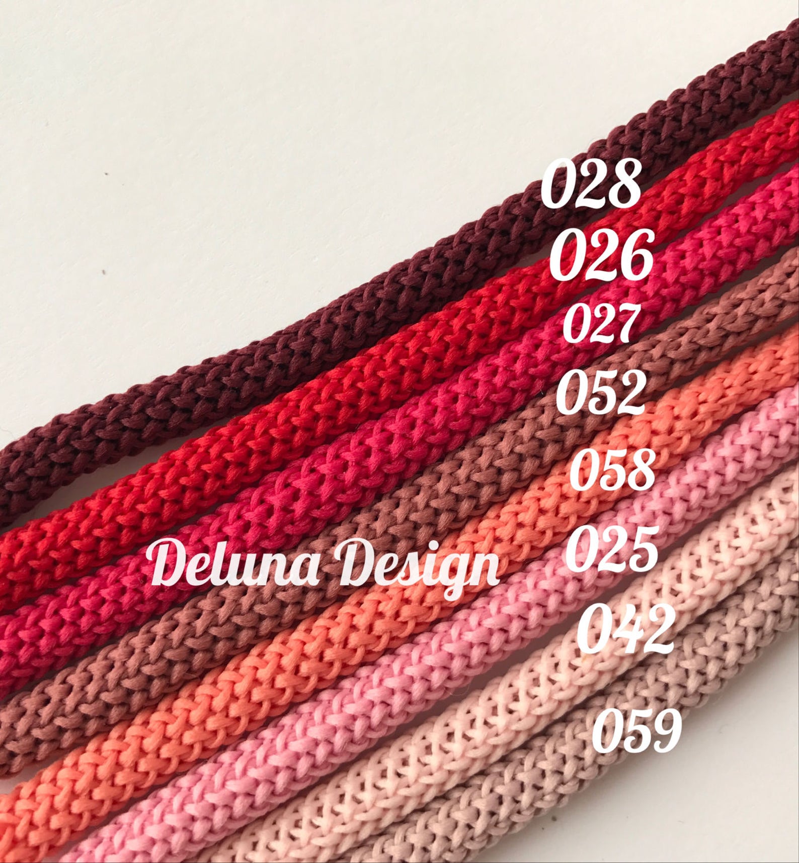 Pink Polyester Macrame Cord 6mm - 50m DIY Craft Yarn - Etsy