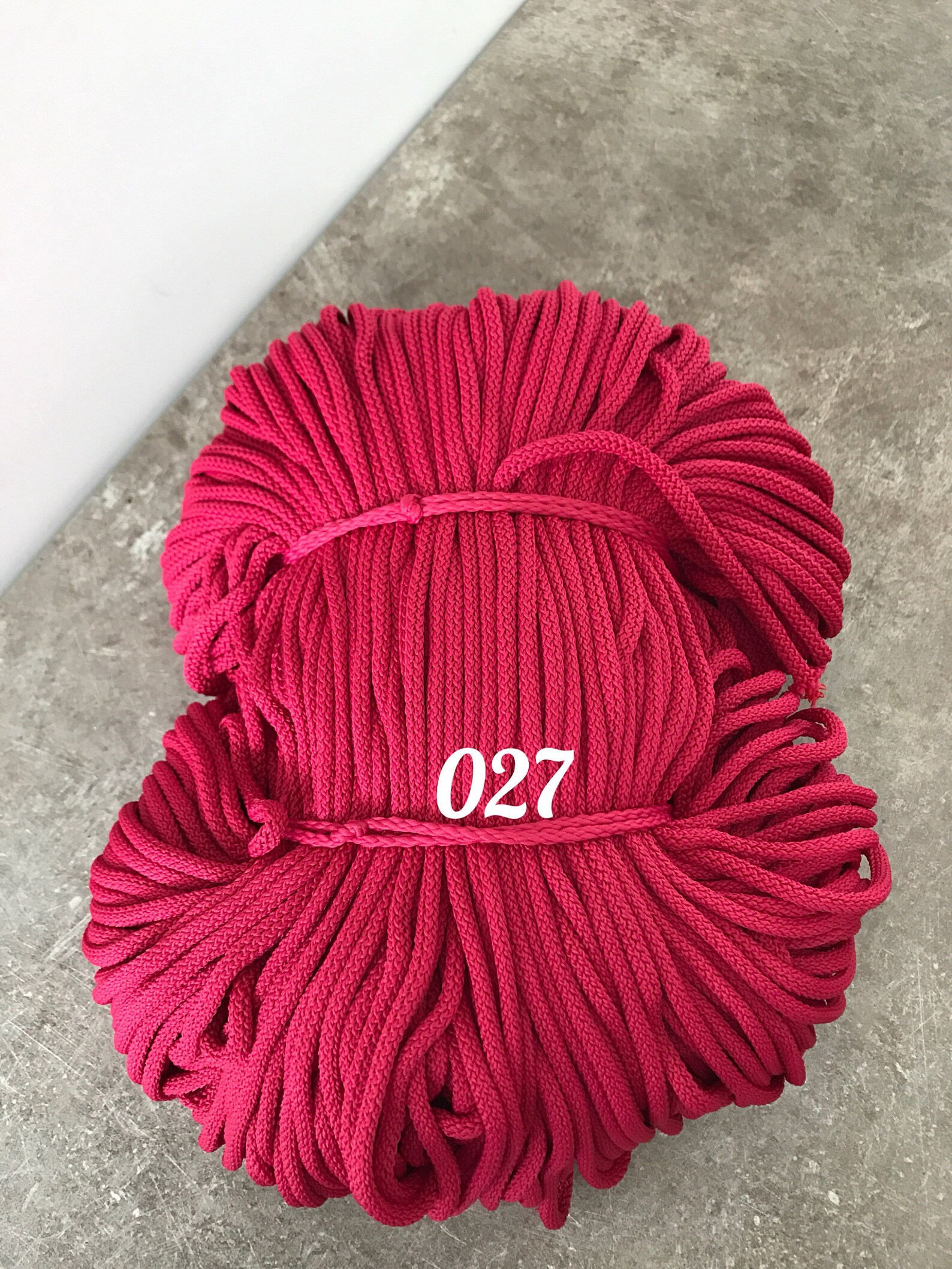 6mm Macrame Polyester Cord Braided Macrame Rope Macrame - Etsy