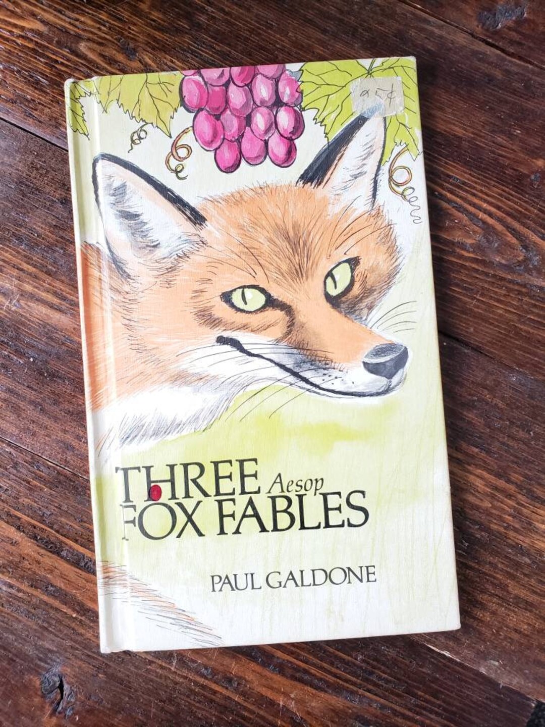 1971 Three Aesop Fox Fables Paul Galdone Weekly Reader Children's Books ...