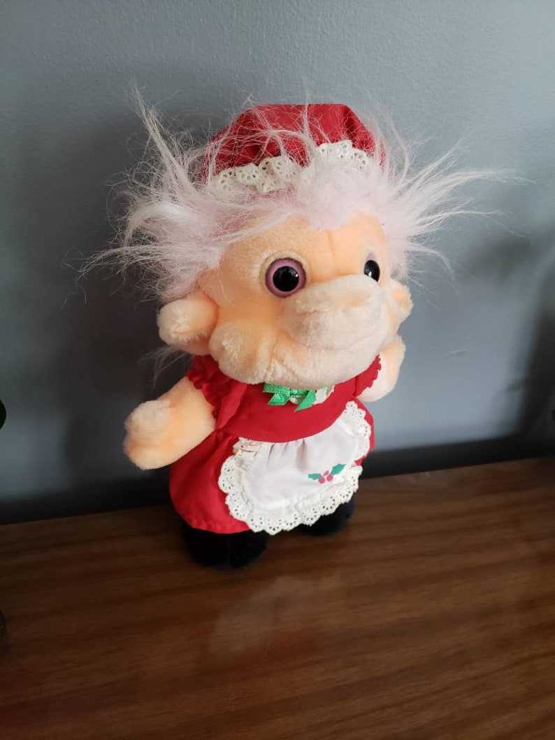 1992 Trolio Trolls Chosun Holiday Mrs. Claus Vintage Plush - Etsy