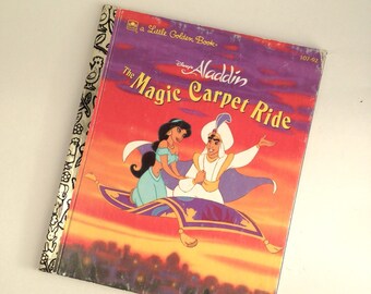 Disney's Aladdin, the Magic Carpet Ride, Little Golden Book, Western ...