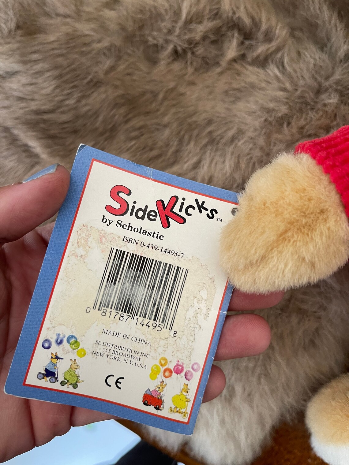 10 Wilbur Bunny Plush Scholastic Sidekicks I Can Count 100 - Etsy