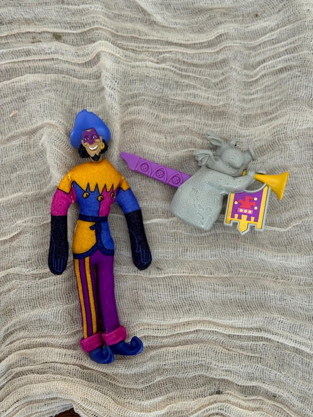 1996 Burger King Hunchback of Notre Dame Toys Clopin Mini Doll ...