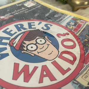 Sealed Where’s Waldo Colorforms Play Set Toy 1990 Hide and Find 736 - Etsy