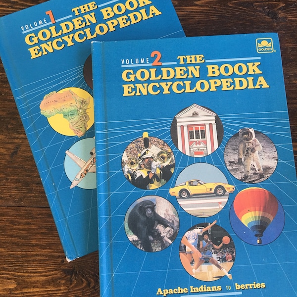Golden Geographic Encyclopedia - Etsy